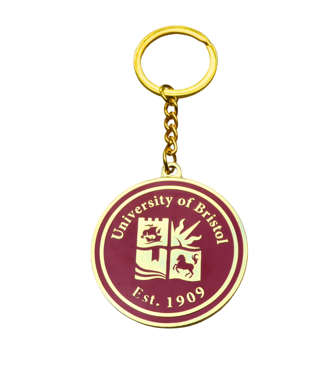 Large Logo Keyring – Bristol SU Shop